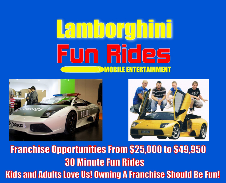 Lamborghini Fun Rides Franchise Costs and Franchise Info for 2025 ...